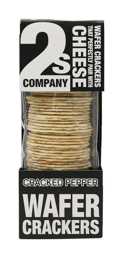 2S Company Cracked Pepper Wafer Crackers 3.5oz – Triangle Wine Company